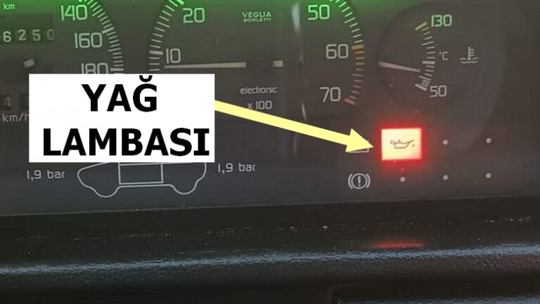 Yağ Lambası Neden Yanar ve Nasıl Söndürülür? - Otomobil ve Araçlar